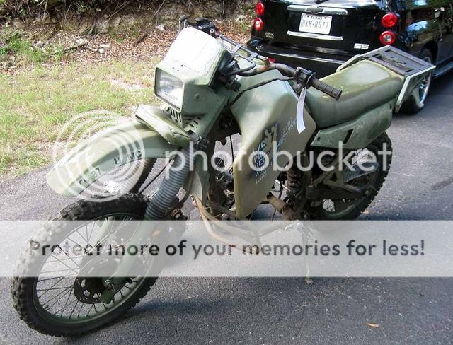 USMC M1030B1 Restoration (USMC KLR 650 Resto) > Cars, Bikes, and ...