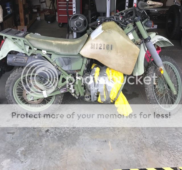 USMC M1030B1 Restoration (USMC KLR 650 Resto) > Cars, Bikes, and ...