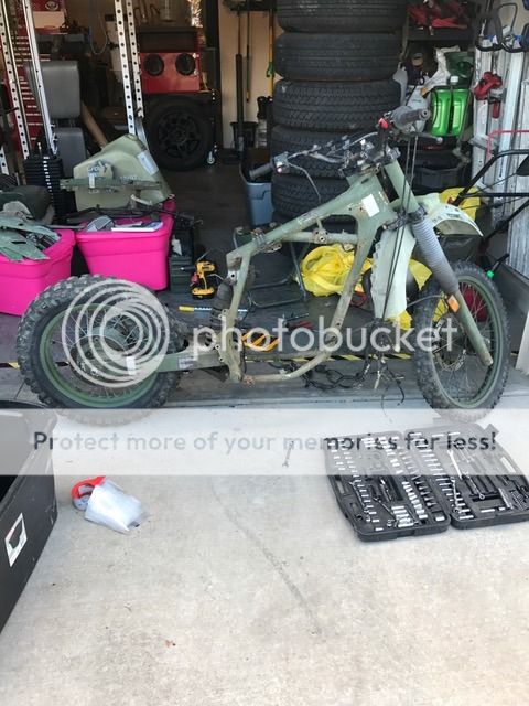 USMC M1030B1 Restoration (USMC KLR 650 Resto) > Cars, Bikes, and ...