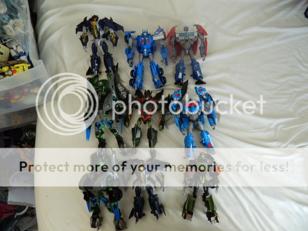 Done collecting transformers. Huge PURGE: NEW, Old, Junk | TFW2005 ...