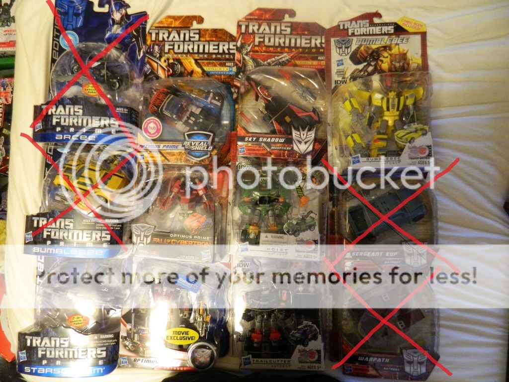Done collecting transformers. Huge PURGE: NEW, Old, Junk | TFW2005 ...