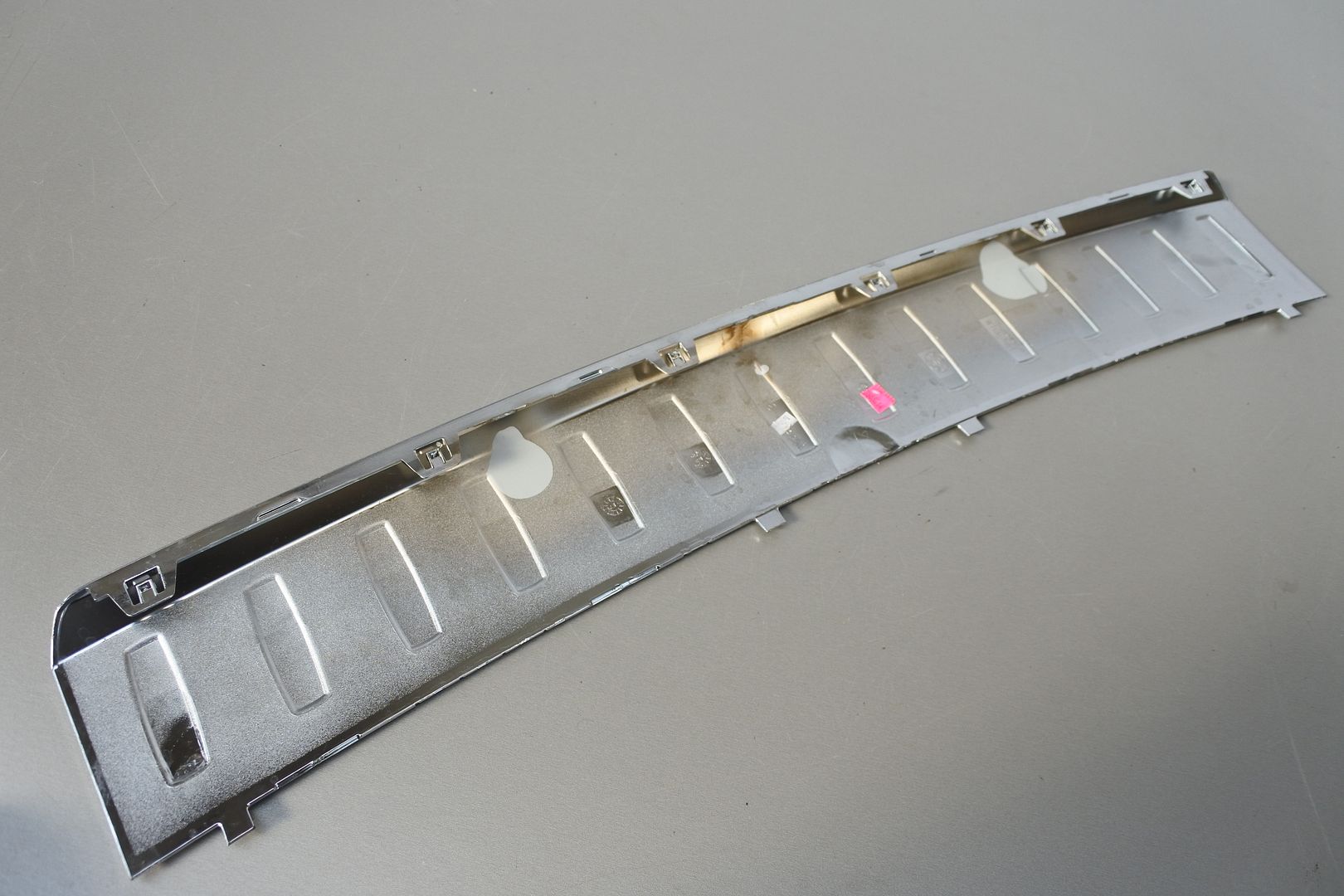 GENUINE MERCEDES BENZ ML AMG W166 2012-14 REAR BUMPER CHROME TRIM ...